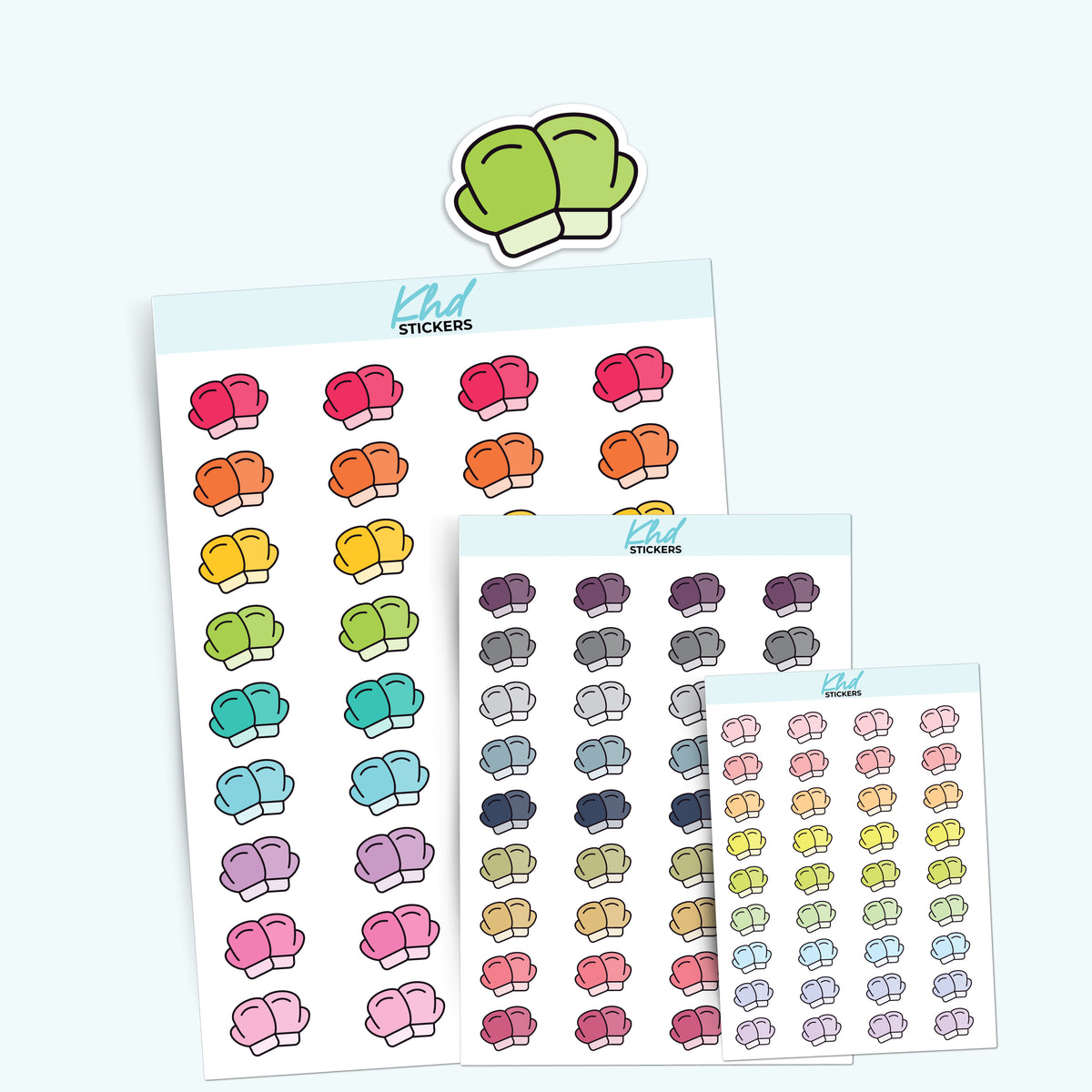 Boxing Glove Stickers – KHDStickers